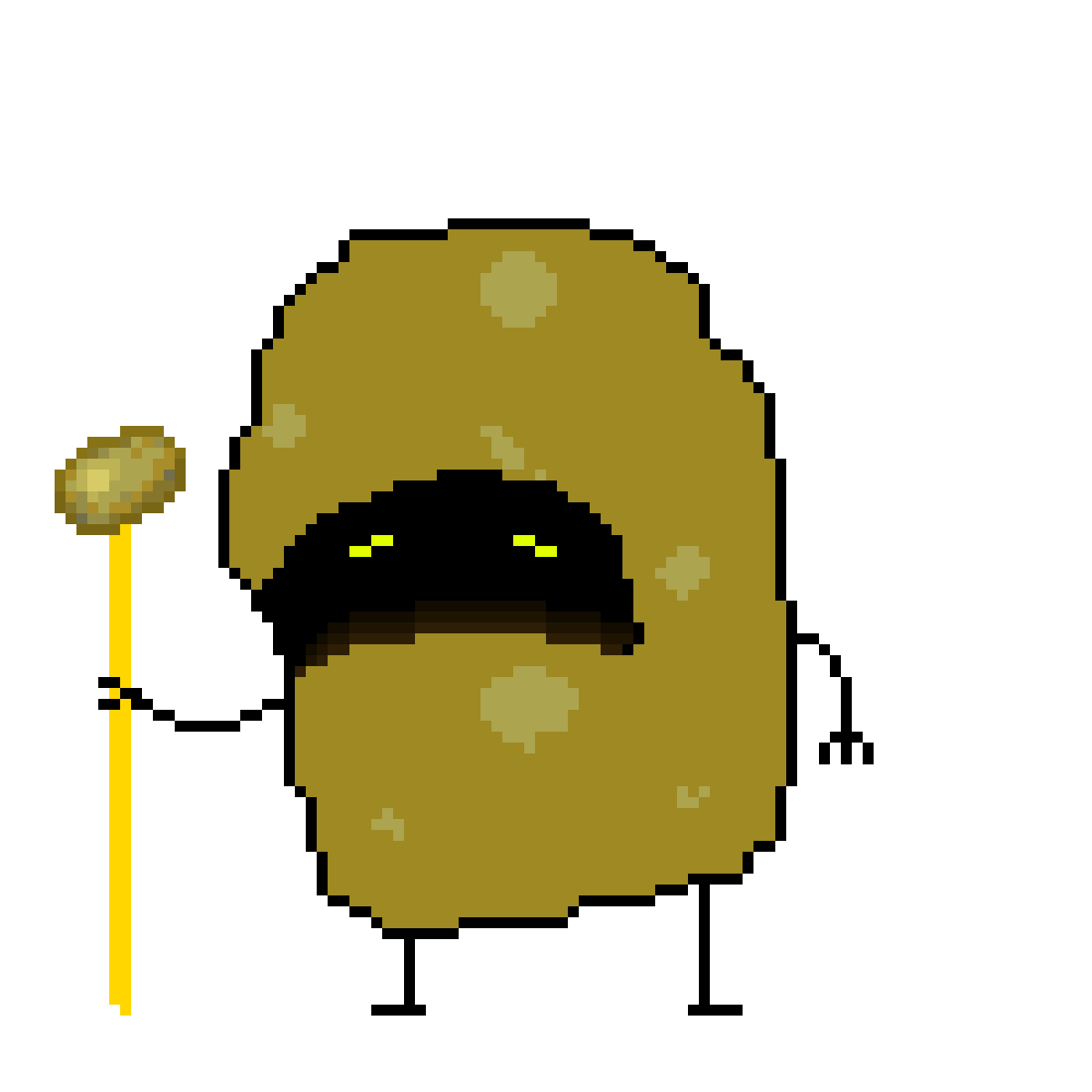 Pixilart - potato chief by i-cant-fly