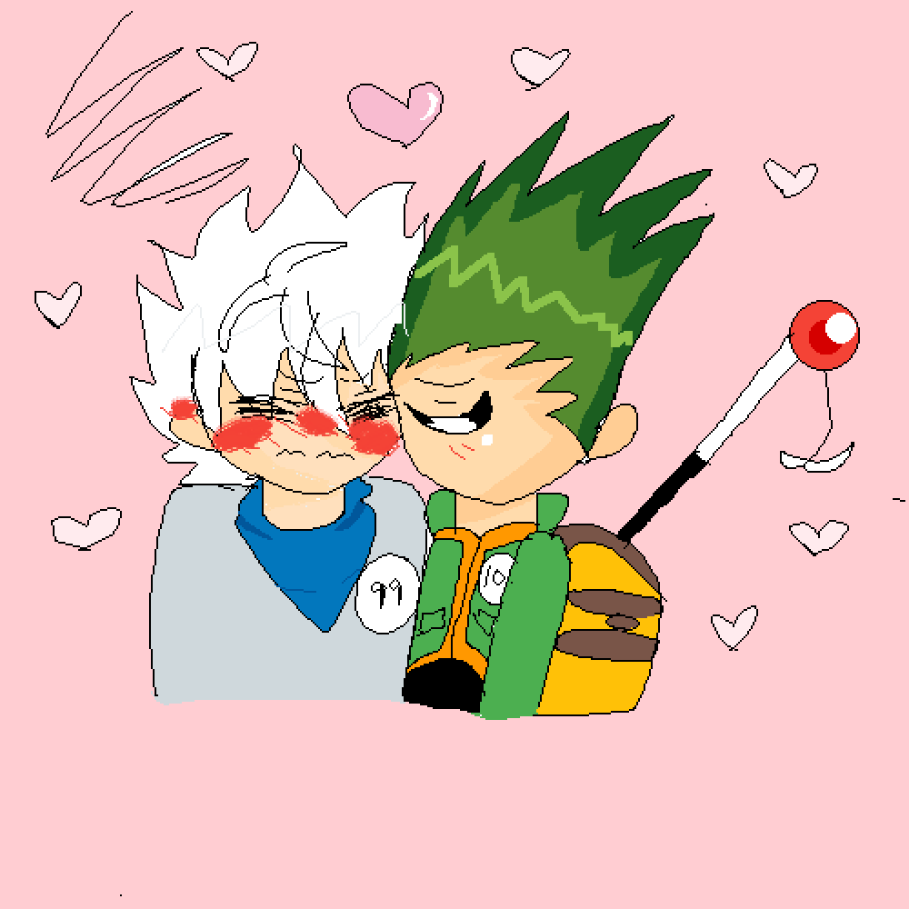 Pixilart - Gon x killua by Quackitty