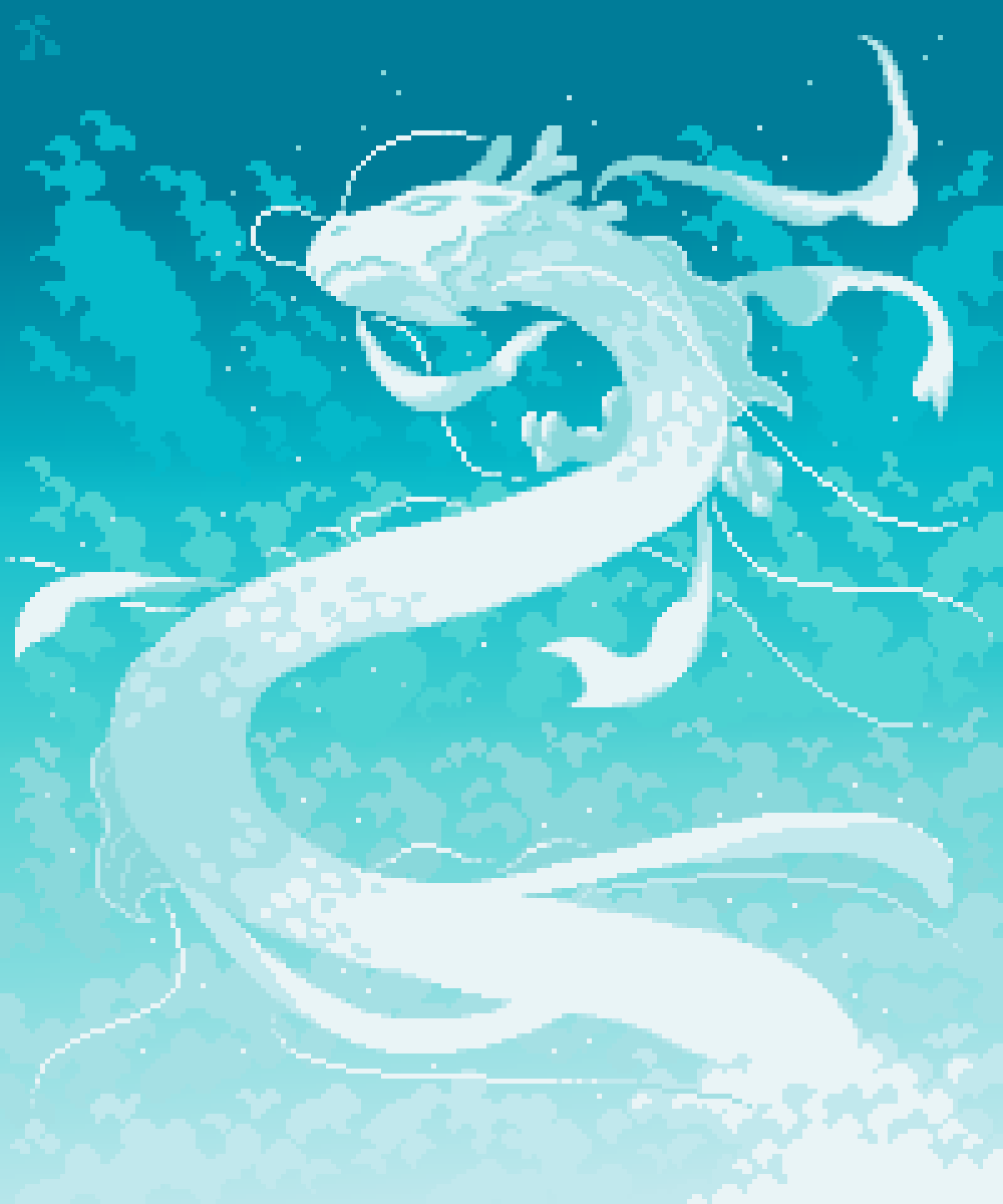 Pixilart - Cloud Deity by Klafooty