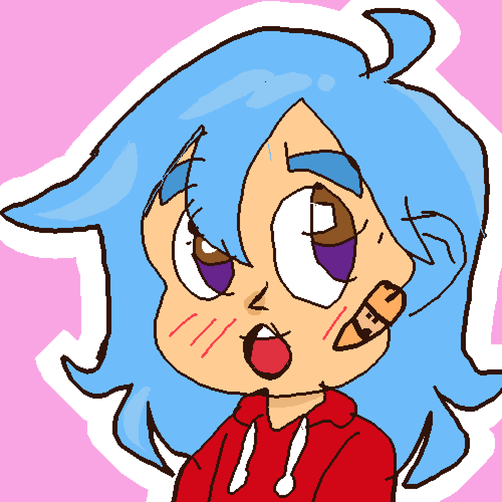 Pixilart - MINE Blueberry oc by LlamaLlamapixel