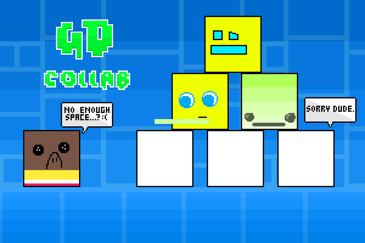 Editing Geometry Dash Collab! - Free online pixel art drawing tool ...