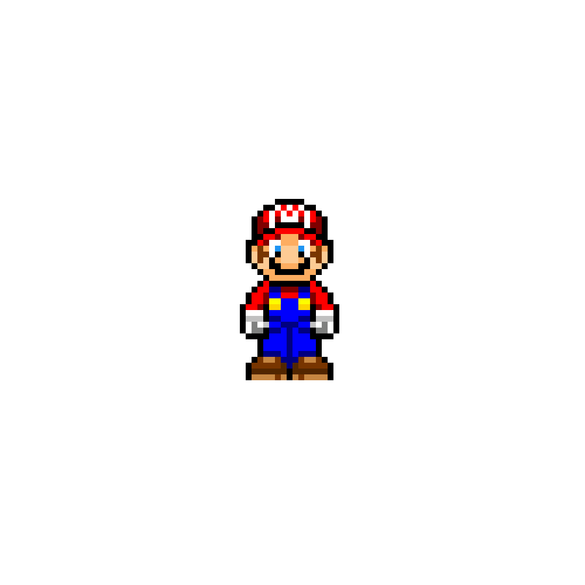 Pixilart - mario does a back flip by RyanNotHere