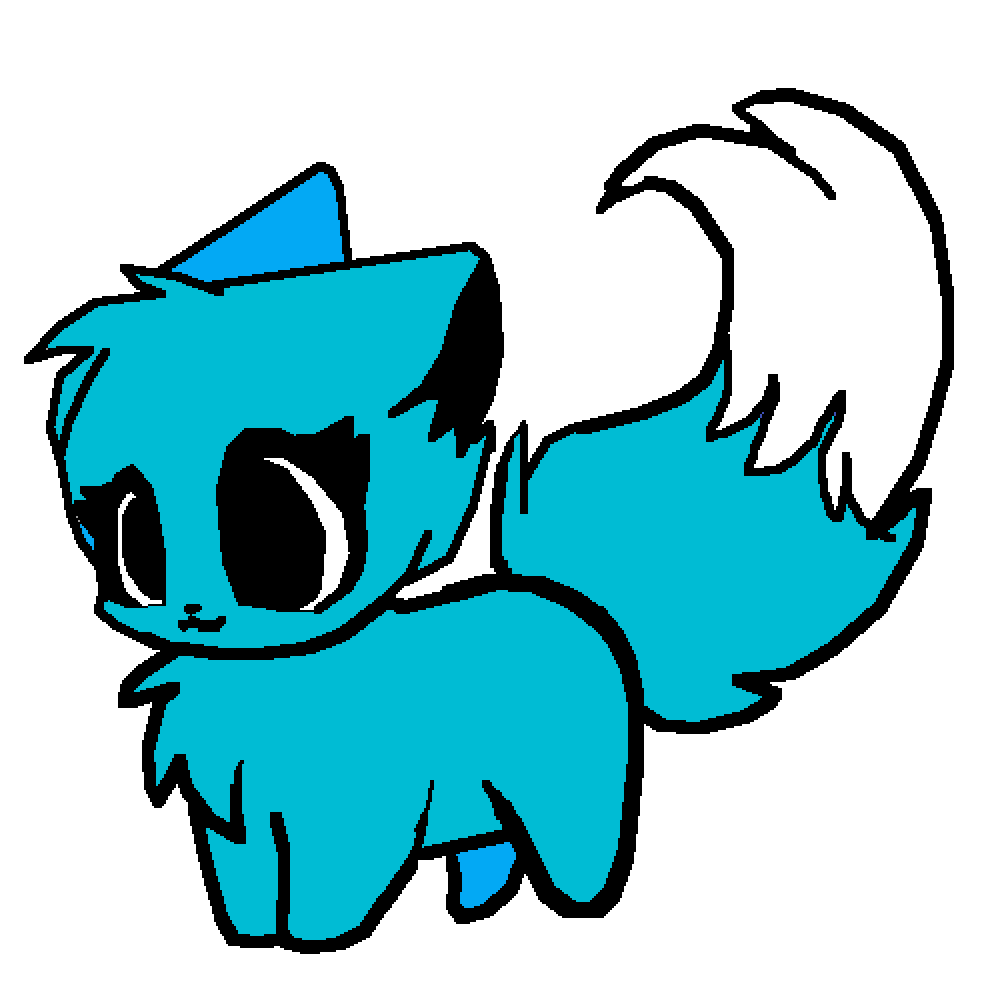 Editing Bluey - Free online pixel art drawing tool - Pixilart