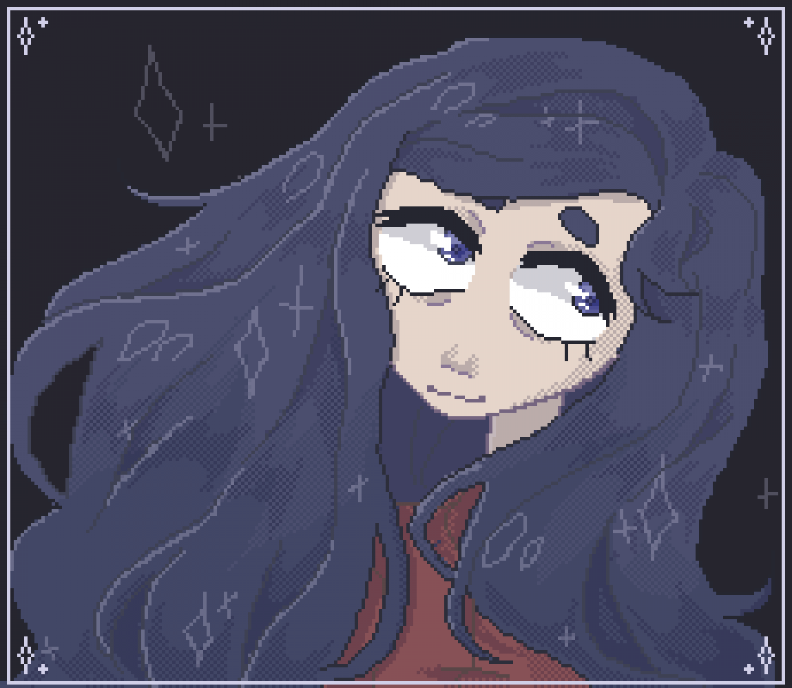 Pixilart - starry (request) by sapphire