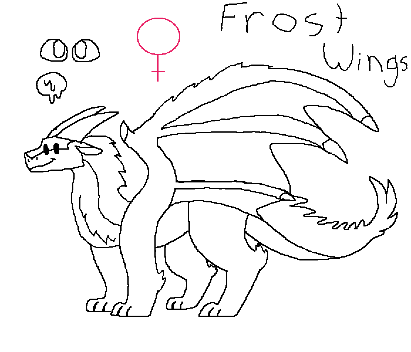 Editing FrostWing Base Female - Free online pixel art drawing tool ...