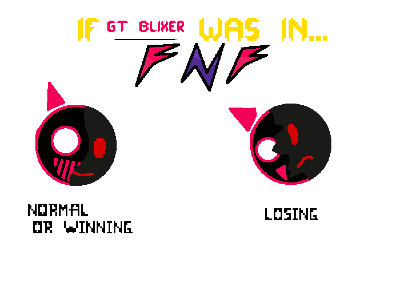 Pixilart - ya its me in fnf xd by realshrimp