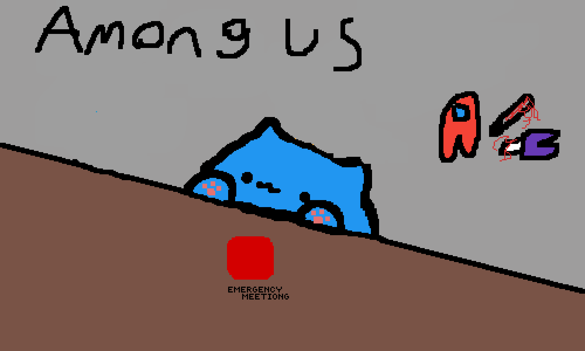 Edición Bongo cat saves the day - Herramienta gratuita de dibujo en ...