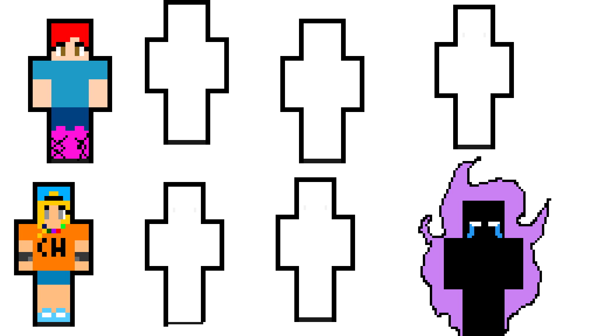 Edición create your own minecraft character - Herramienta gratuita de ...