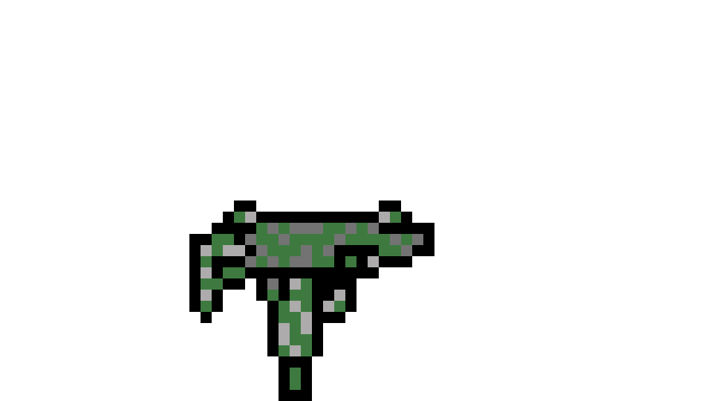 Editing camouflage uzi - Free online pixel art drawing tool - Pixilart