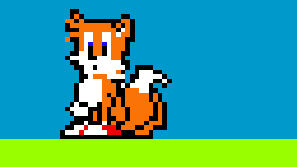 Editing Tails - Free online pixel art drawing tool - Pixilart