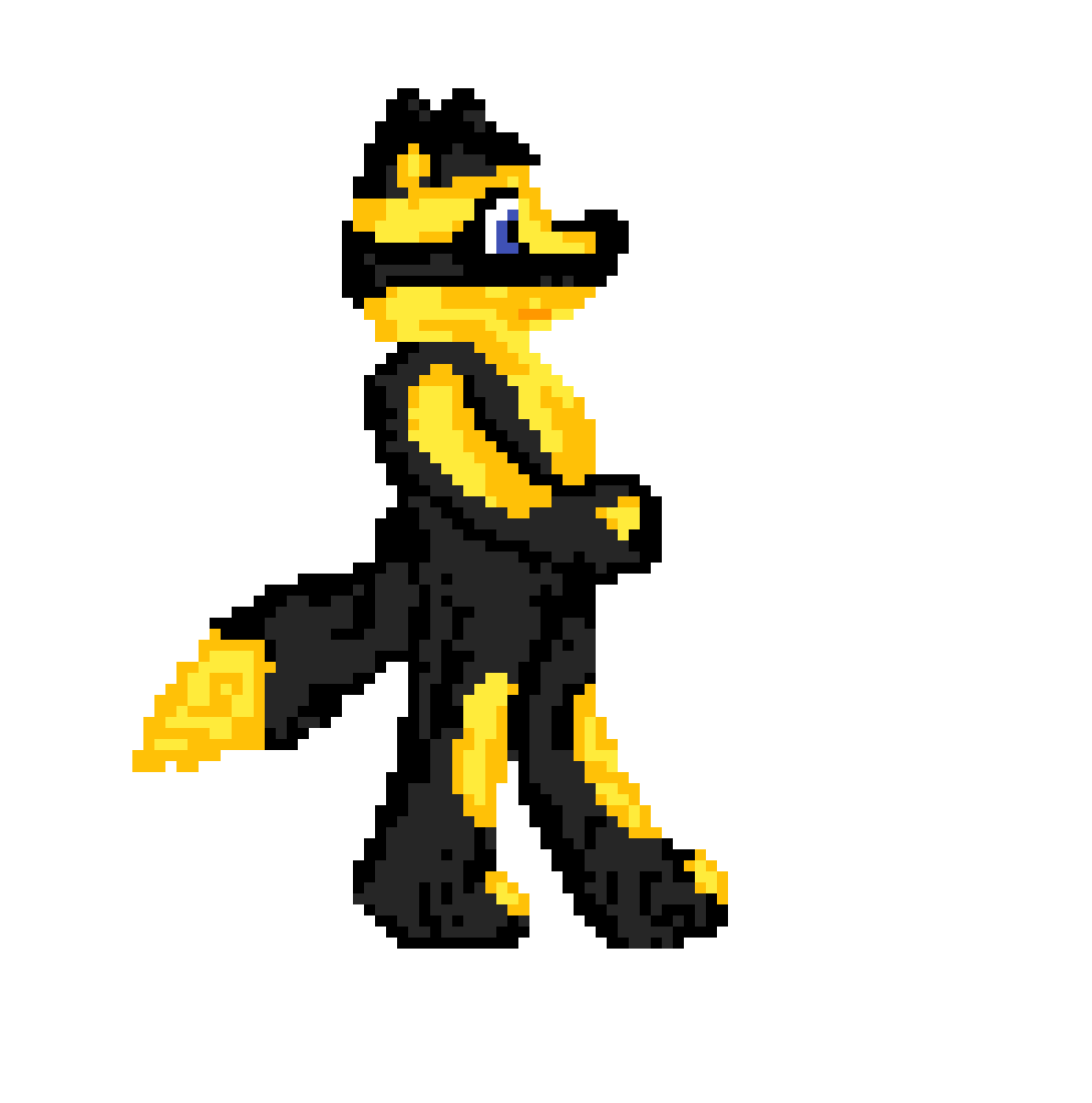 Pixilart - ninou Walk01 by Acidburn