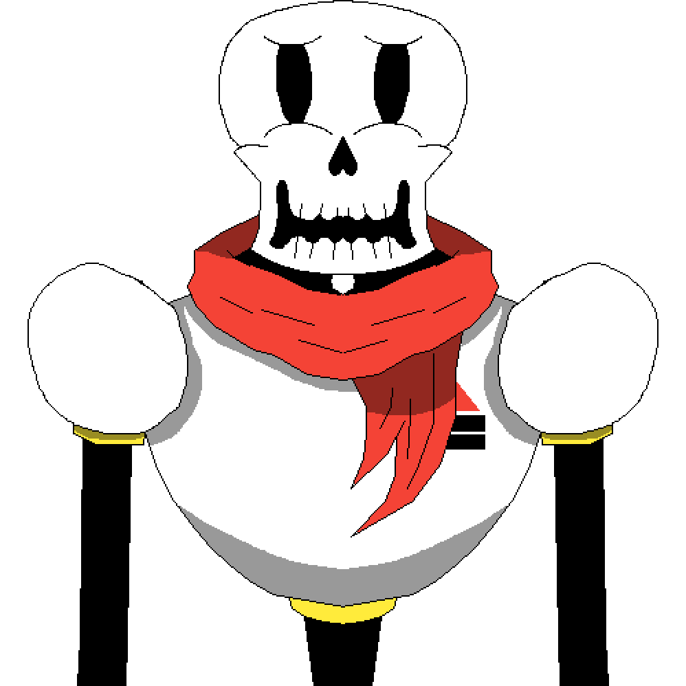 Pixilart - PAPYRUS by WatchClock