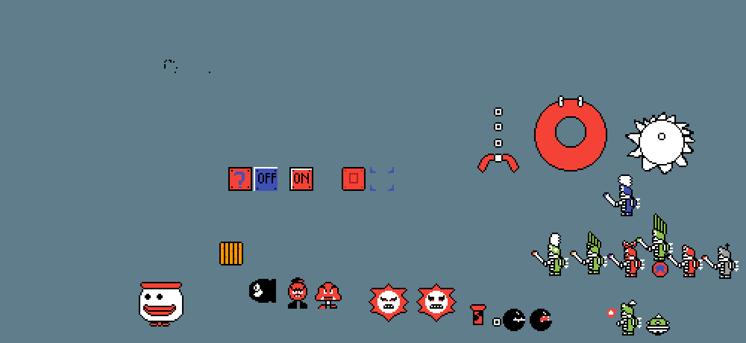 Pixilart - smm2 smb2 sprites by KF1078Official