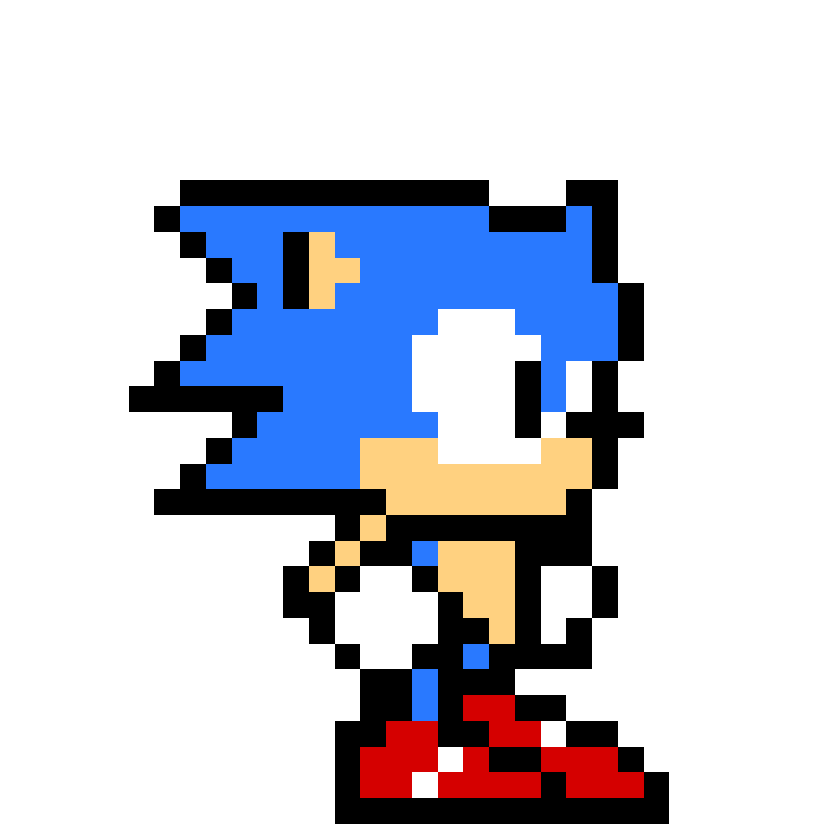 Pixilart - Sonic by Demon