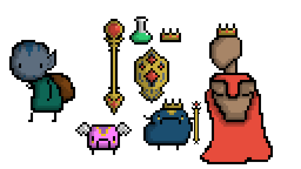 Pixilart - Game character/item ideas by RubyBirb