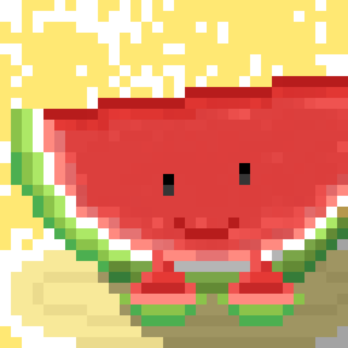 Pixilart - Watermelon by Darkaberle