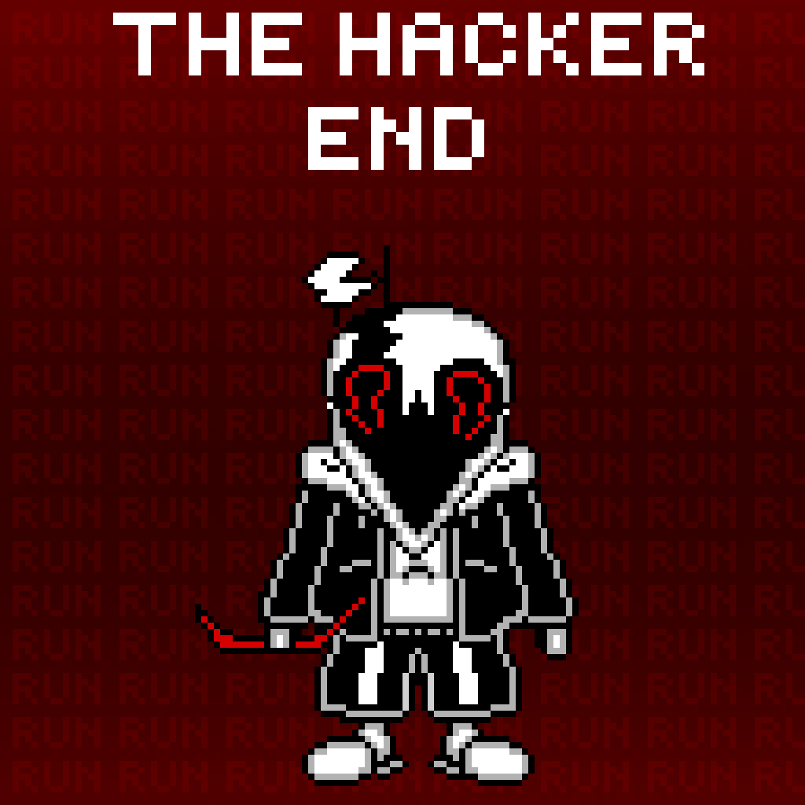 Pixilart - The Hacker End: VHS Sans by ahalaymahalay