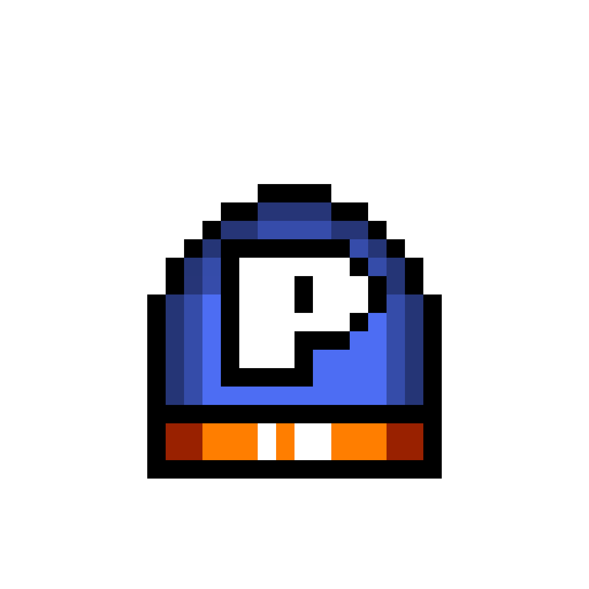 Pixilart - Super Mario World P-Switch by Paradalin