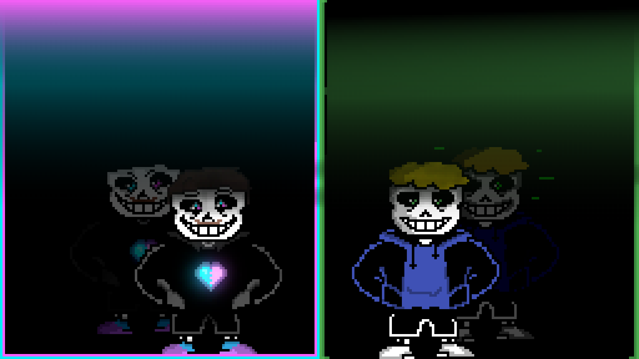 Pixilart - goofy duo by 534674586970980