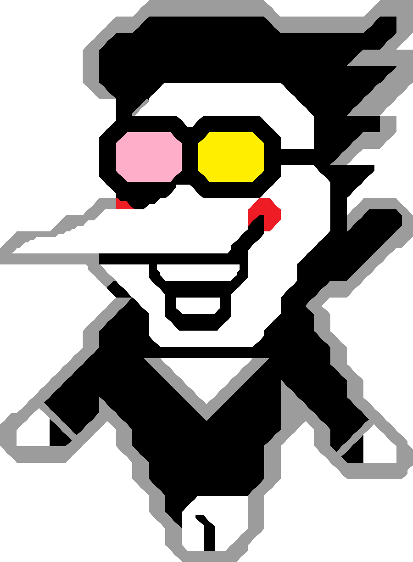 Pixilart - spamton by SJM5