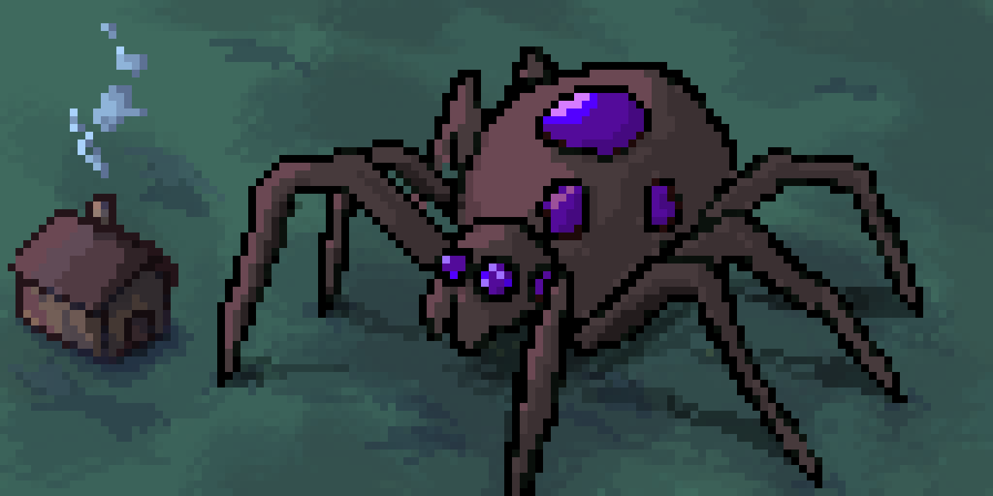 Pixilart - Giant Spider by onogoro