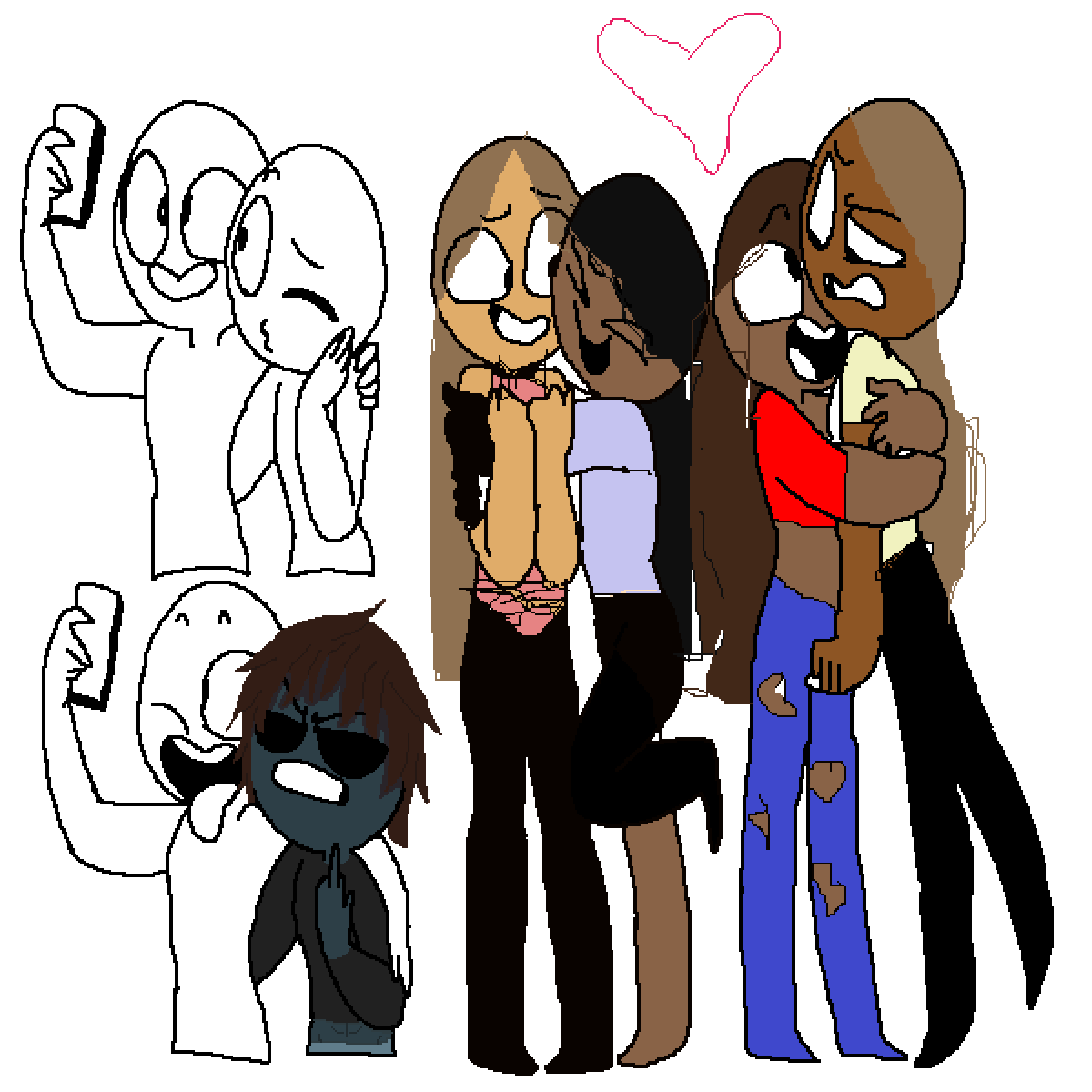 Pixilart - collab base by KARMAWASHERE04